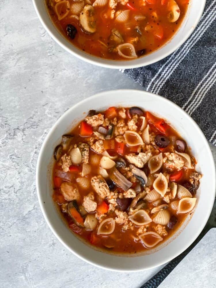 Pizza Soup -Real Food With Altitude