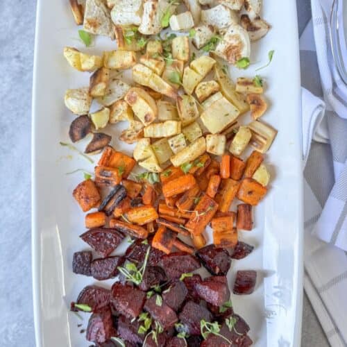 Easy Oven Roasted Root Veggies Recipe